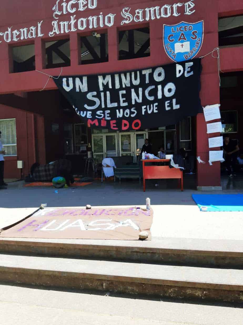 Alumnos se toman el Liceo Cardenal Antonio Samoré de Santa Bárbara - El ... Alumnos se toman el Liceo Cardenal Antonio Samoré de Santa Bárbara - El ...